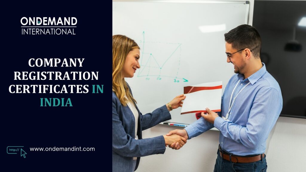 How to Acquire Company Registration Certificate in India in 2024-25 ...
